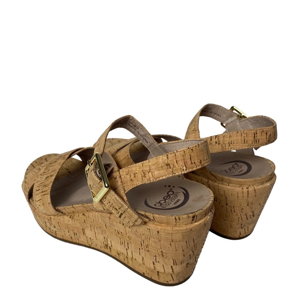 Abeo Biosystem Women’s Cork Platform Wedge Heels Size… - Gem